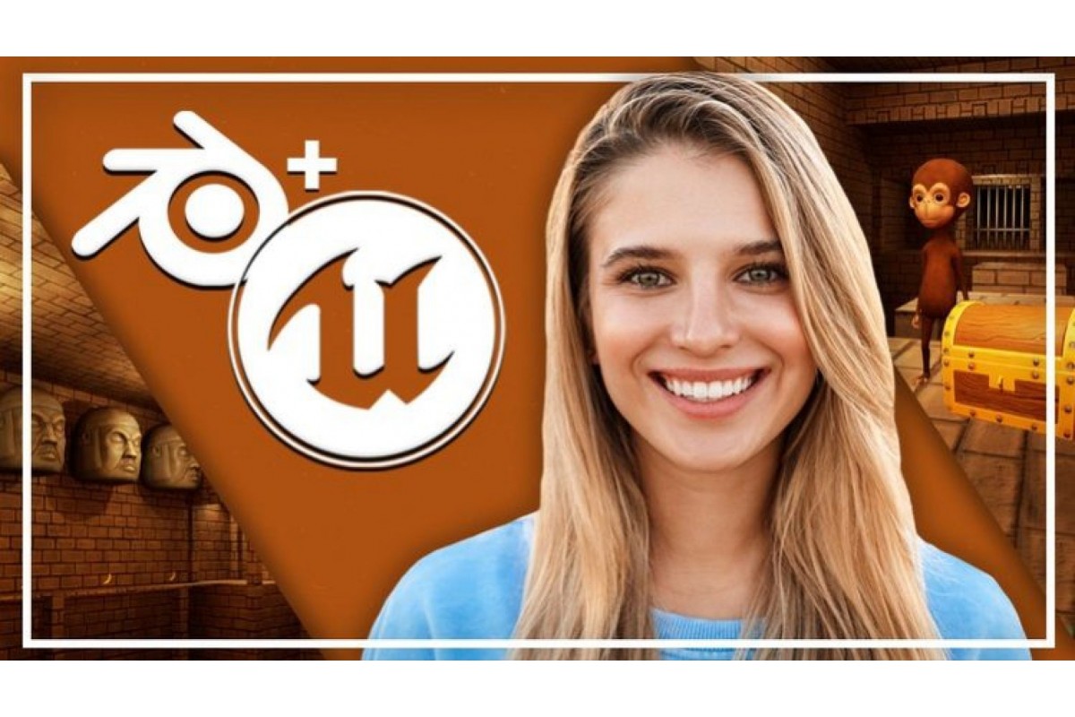 [Udemy] Unreal Engine 5 Megacourse: Create Games in UE5 & Blender Parts 1-2 [ENG-RUS]. Мегакурс ...