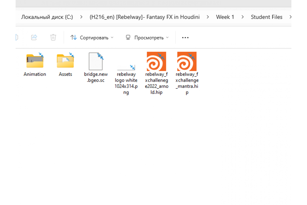 [Rebelway] Fantasy FX in Houdini [ENG]. Фантастические эффекты в Houdini