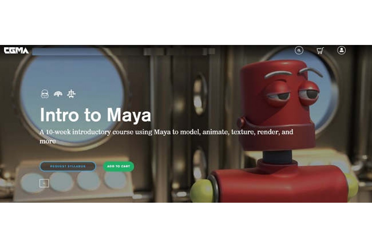 [CGMA] Intro to Maya Part 1-2-3 [ENG-RUS]. Введение в Maya. Часть 1-2-3