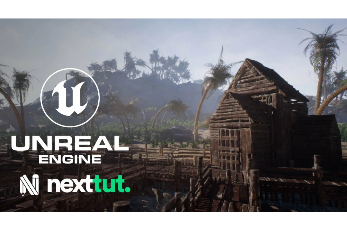 [Udemy] Creating Next-Gen Environments in UE5 Parts 1-2 [ENG-RUS]. Создание окружений следующего ...